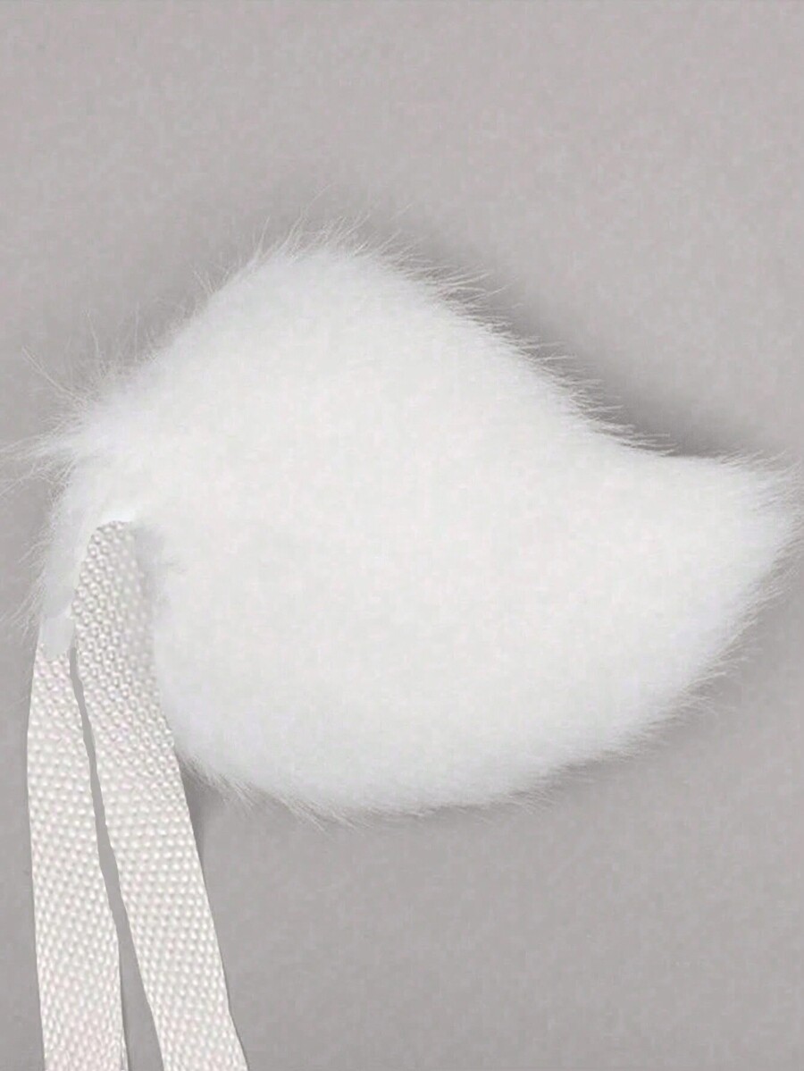 7 Colors Kawaii Rabbit Tail Plush Fursuit Tails Anime Cosplay Costume ...