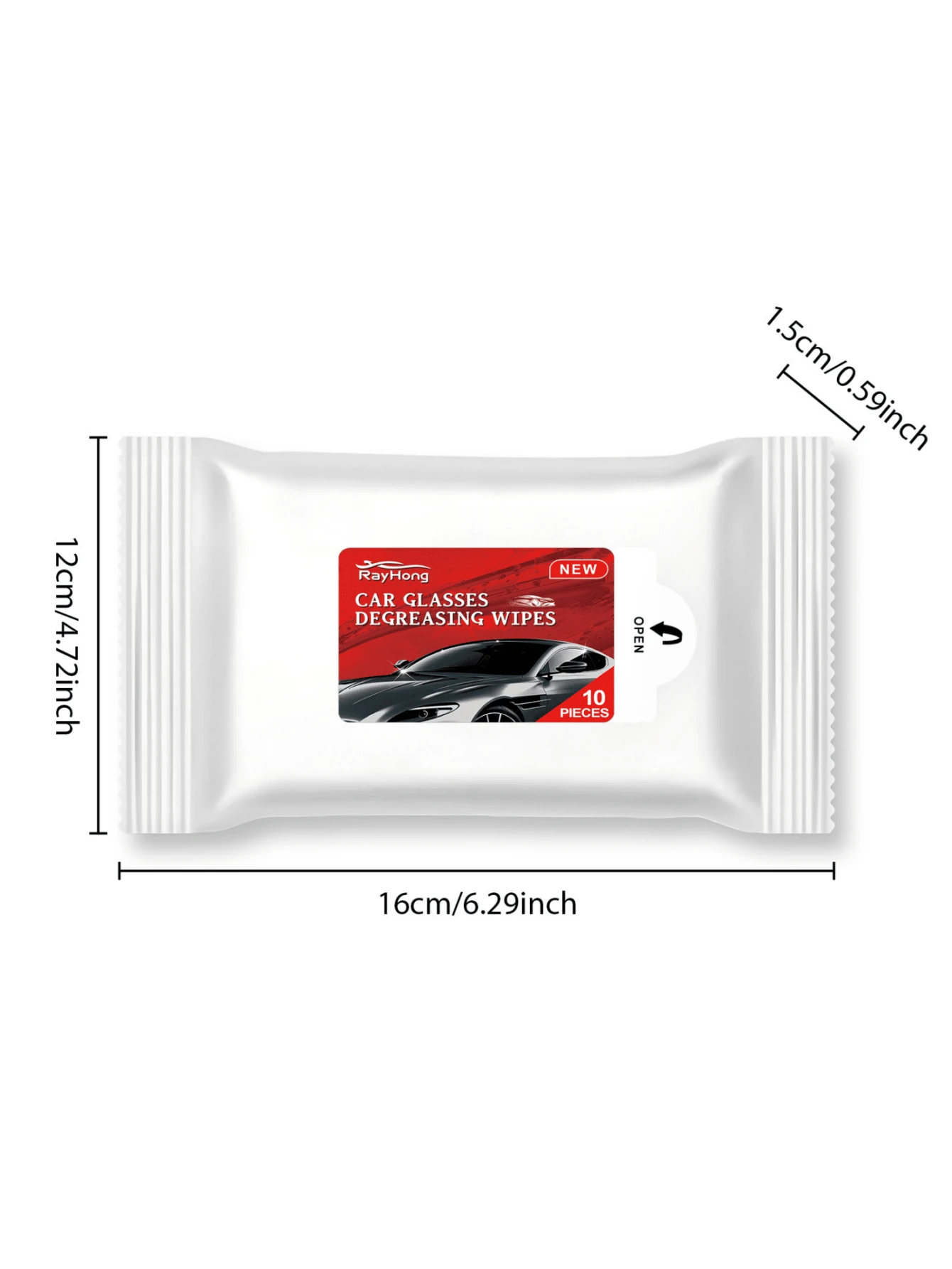 Car Windshield Oil Film Cleaning Wipes Clear Vision Glass Refurbishment ...