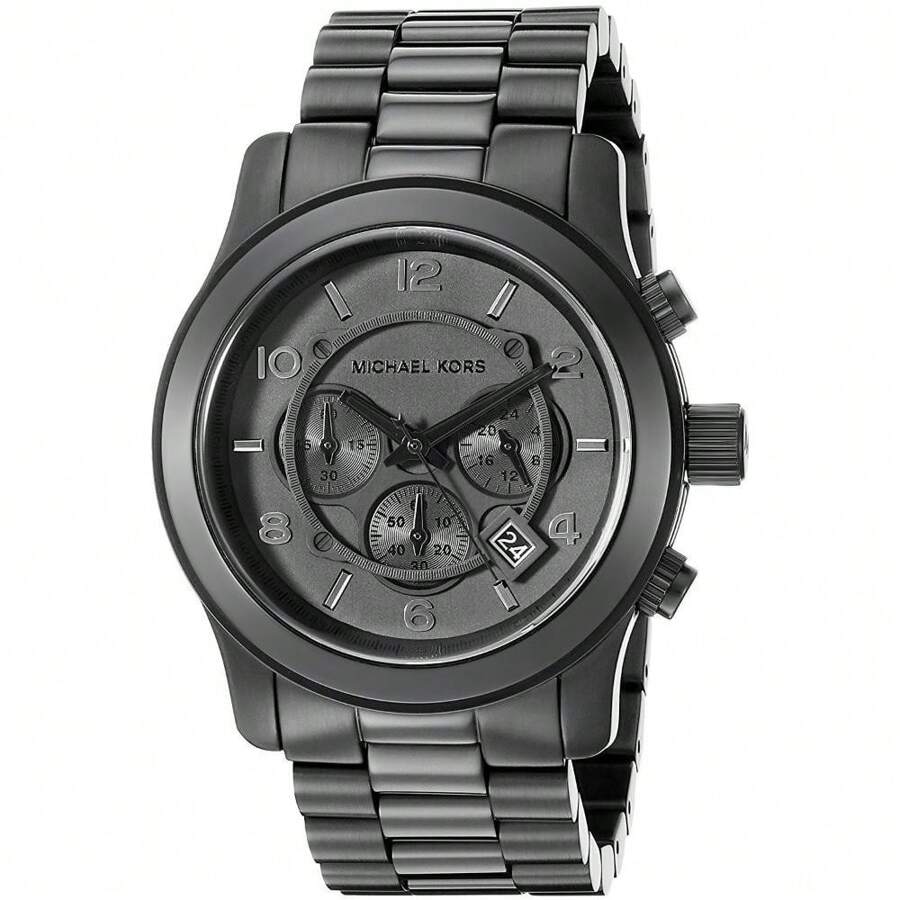 Michael Kors Michael Kors Men's MK8157 Runway Chronograph Black ...