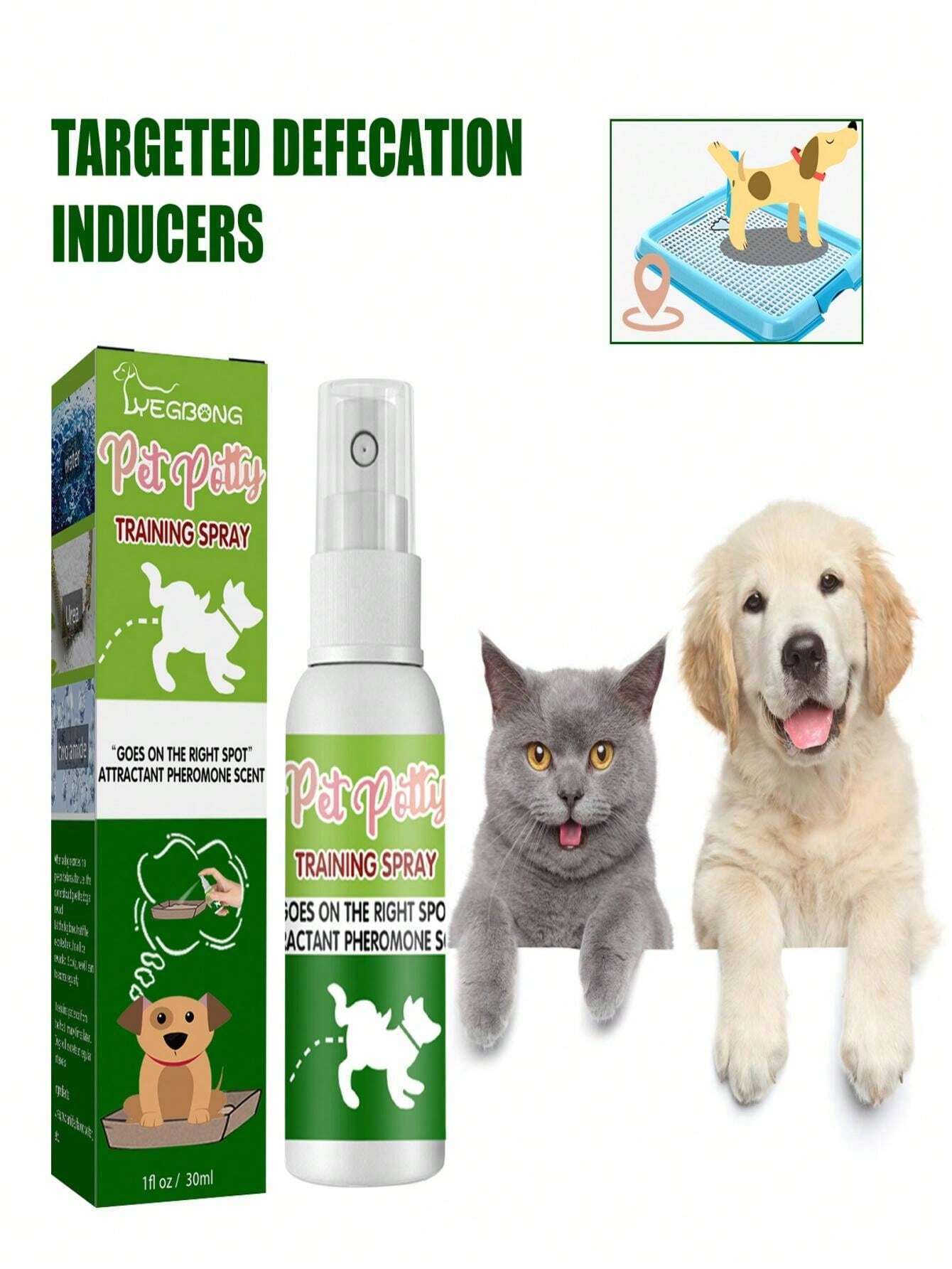 Pet Positioning Defecation Inducer, Pet Toilet Inducer, Urine And Feces ...