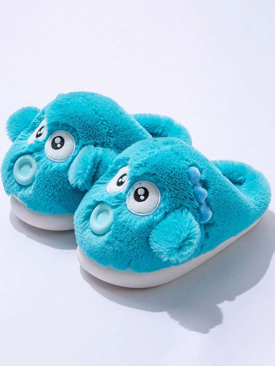 Women's Plush Clownfish House Slippers, Thick Sole Anti-Slip, Cartoon ...