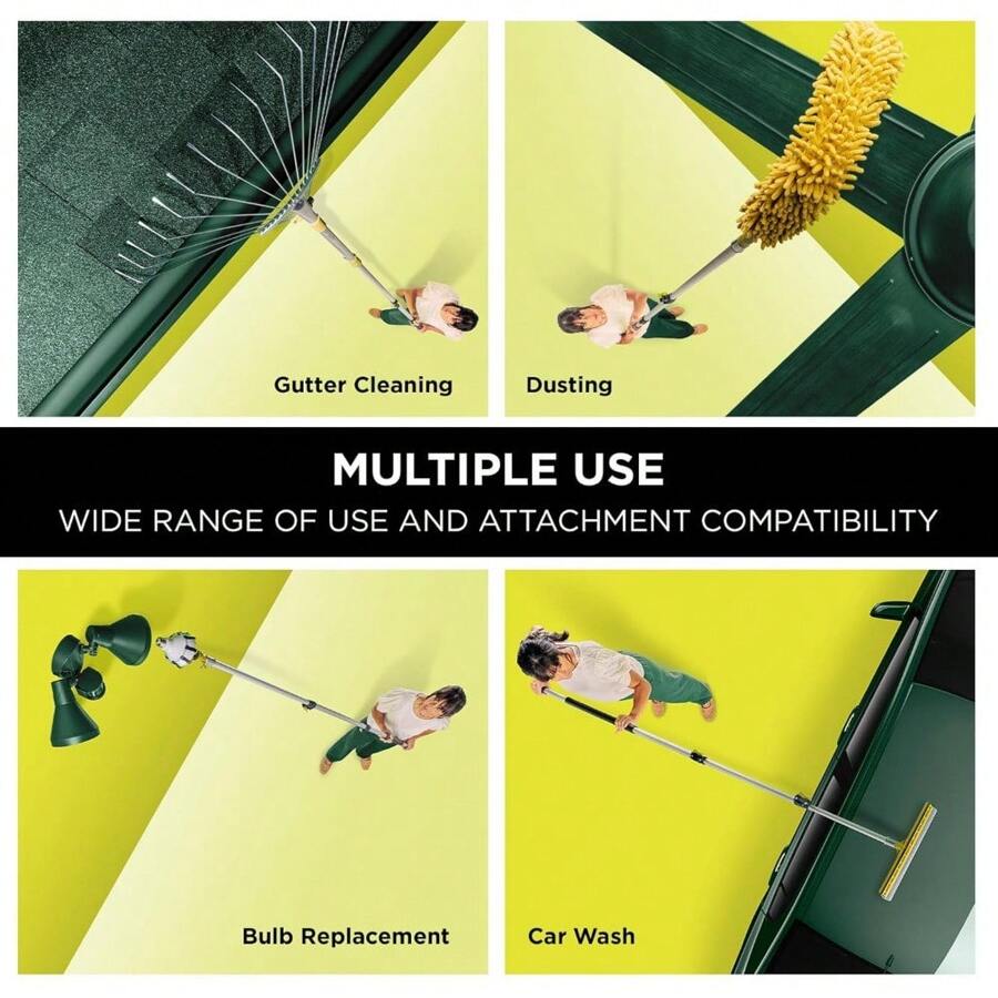 DocaPole Extension Pole, Telescopic Pole Light Bulb Changer Paint ...