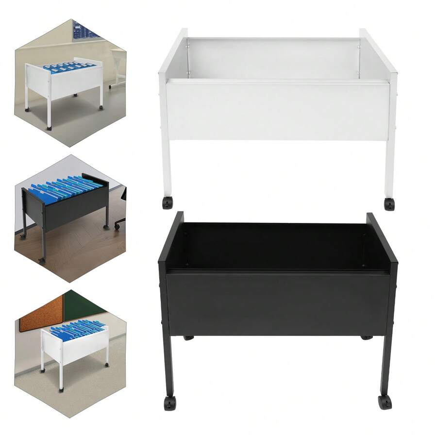 Filing Cabinet File Folder With Wheels Hanging File Trolley For ...