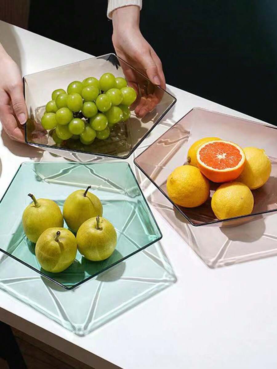 5-Pointed Star Fruit Platter, Minimalist Multi-Function Candy Dish ...