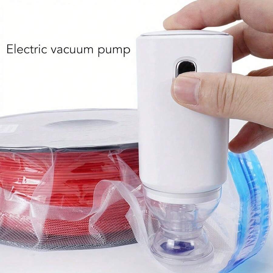 USB Rechargeable Electric Vacuum Pump, For Food Storage And 3D Printer Filament, Powerful ...