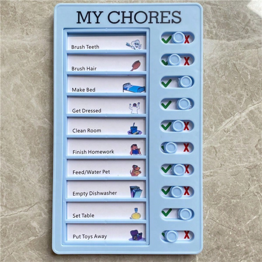 1pc Children Self-Discipline Tracker With Replaceable Message Board ...