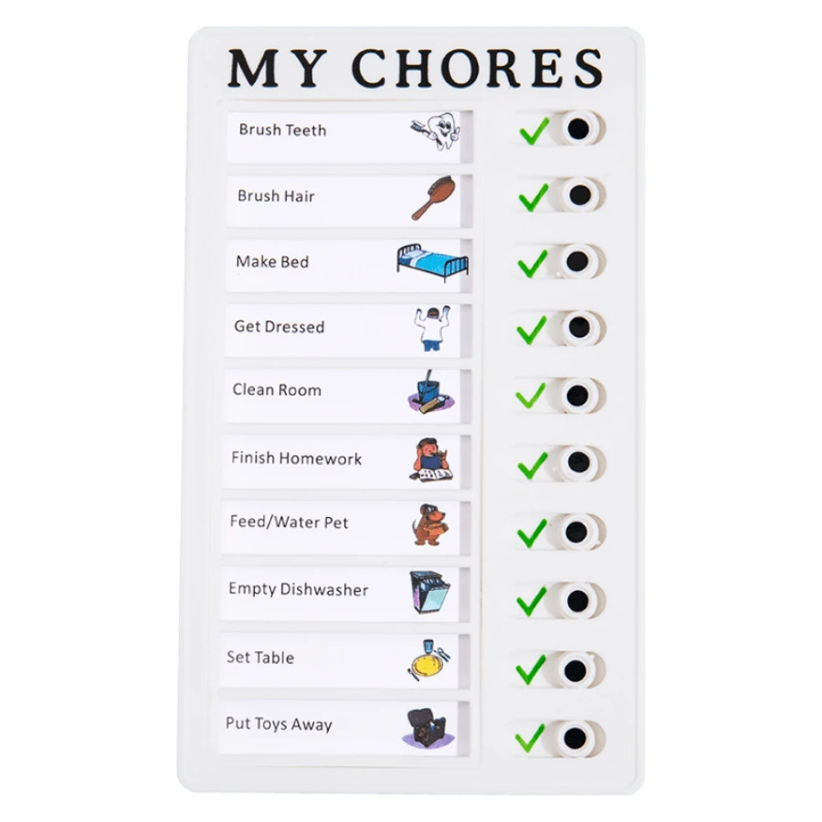 1pc Children Self-Discipline Tracker With Replaceable Message Board ...