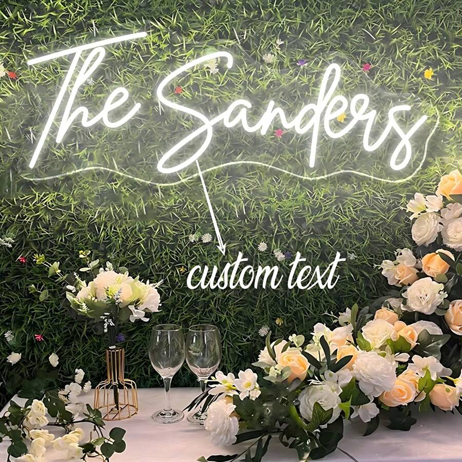 Customizable Neon Signs, Custom Valentine's Day Decoration Neon Signs ...