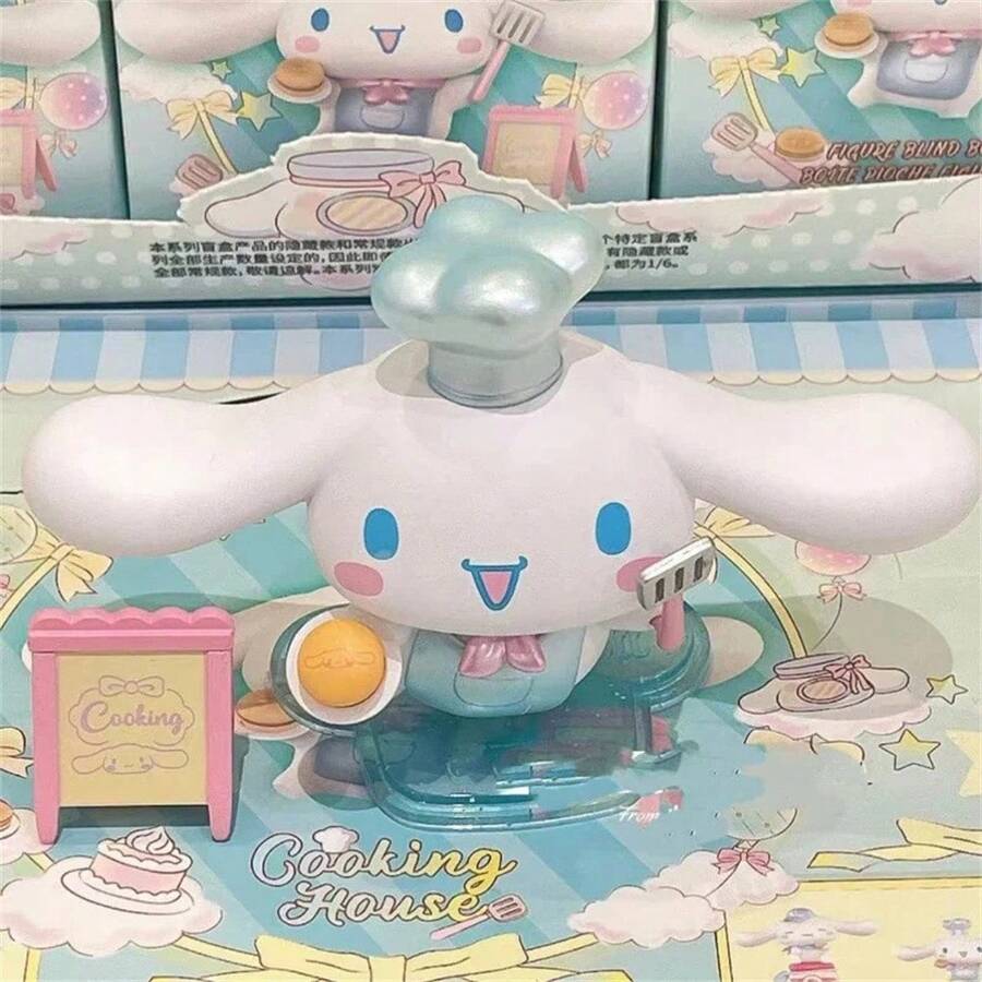 Miniso 1PC MINISO Sanrio Blind Box Cinnamoroll Serie Ornamente Modell ...