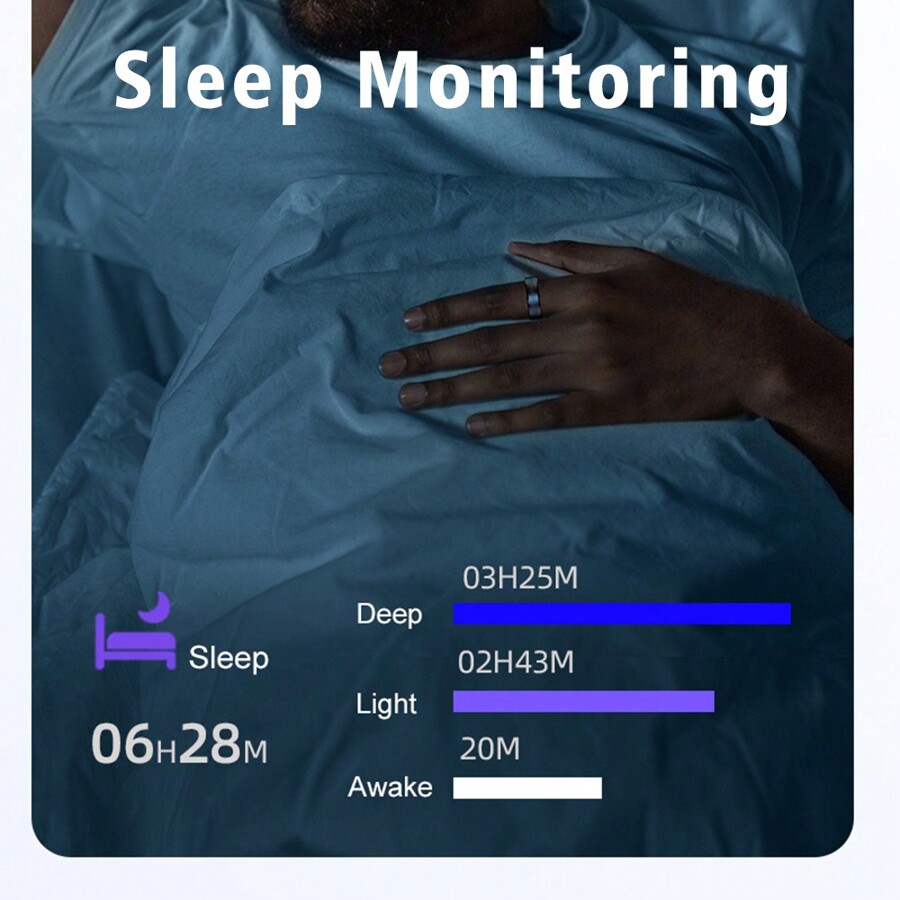SENBONO SENBONO Smart Ring Health Management Ring Sleep Monitoring ...