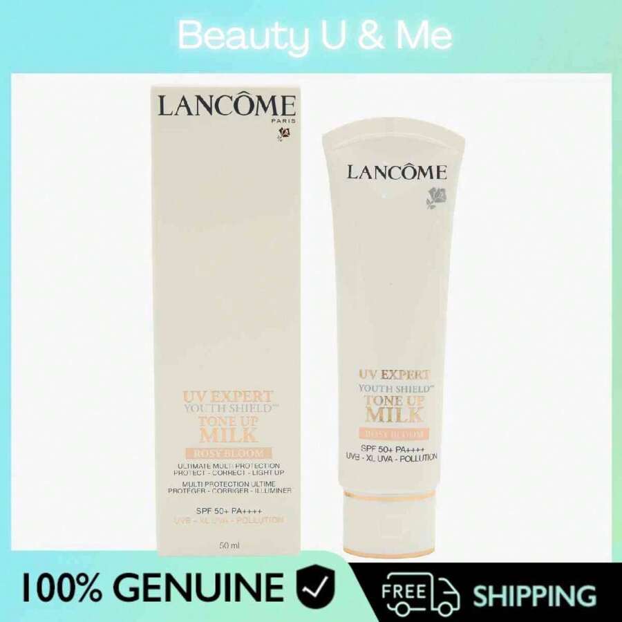 Lancôme UV Expert Youth Shield Tone Up Milk SPF 50+ PA++++ Rosy Bloom 50ml | SHEIN Schweiz