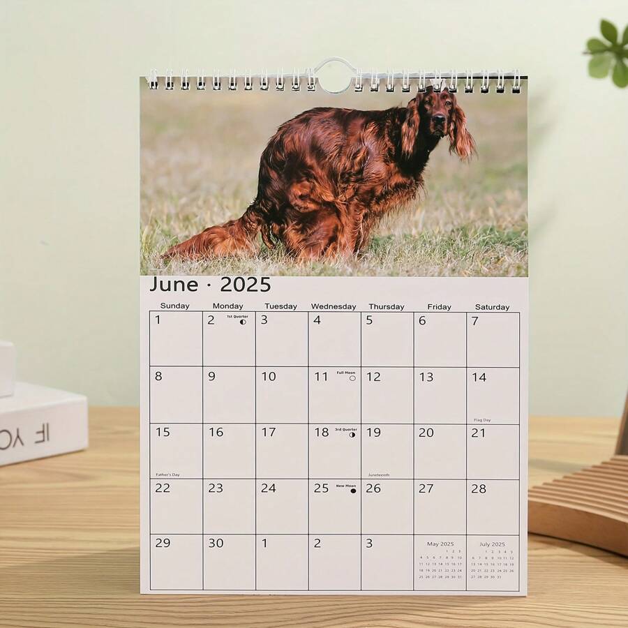 VICNIC 2025 Poop Dog Hanging Calendar, Funny Dog Poop Daily Calendar ...