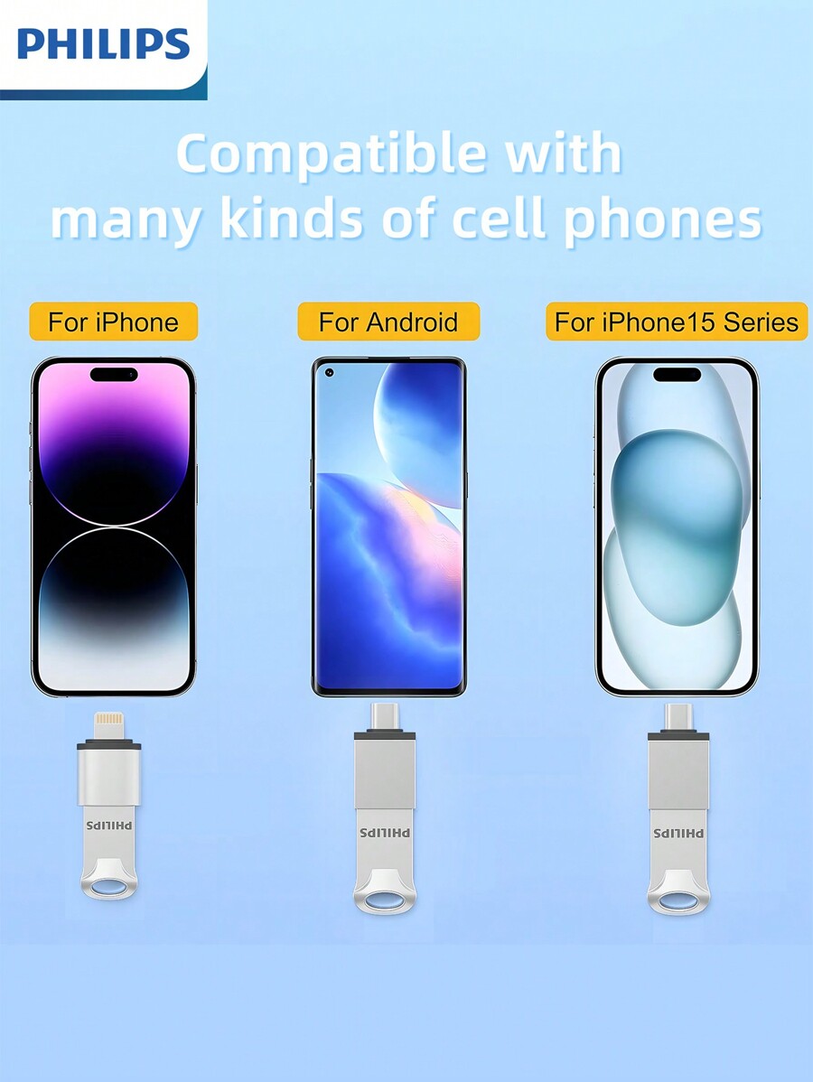 PHILIPS PHILIPS 128GB USB Flash Drive, USB Memory Stick Thumb Drives ...