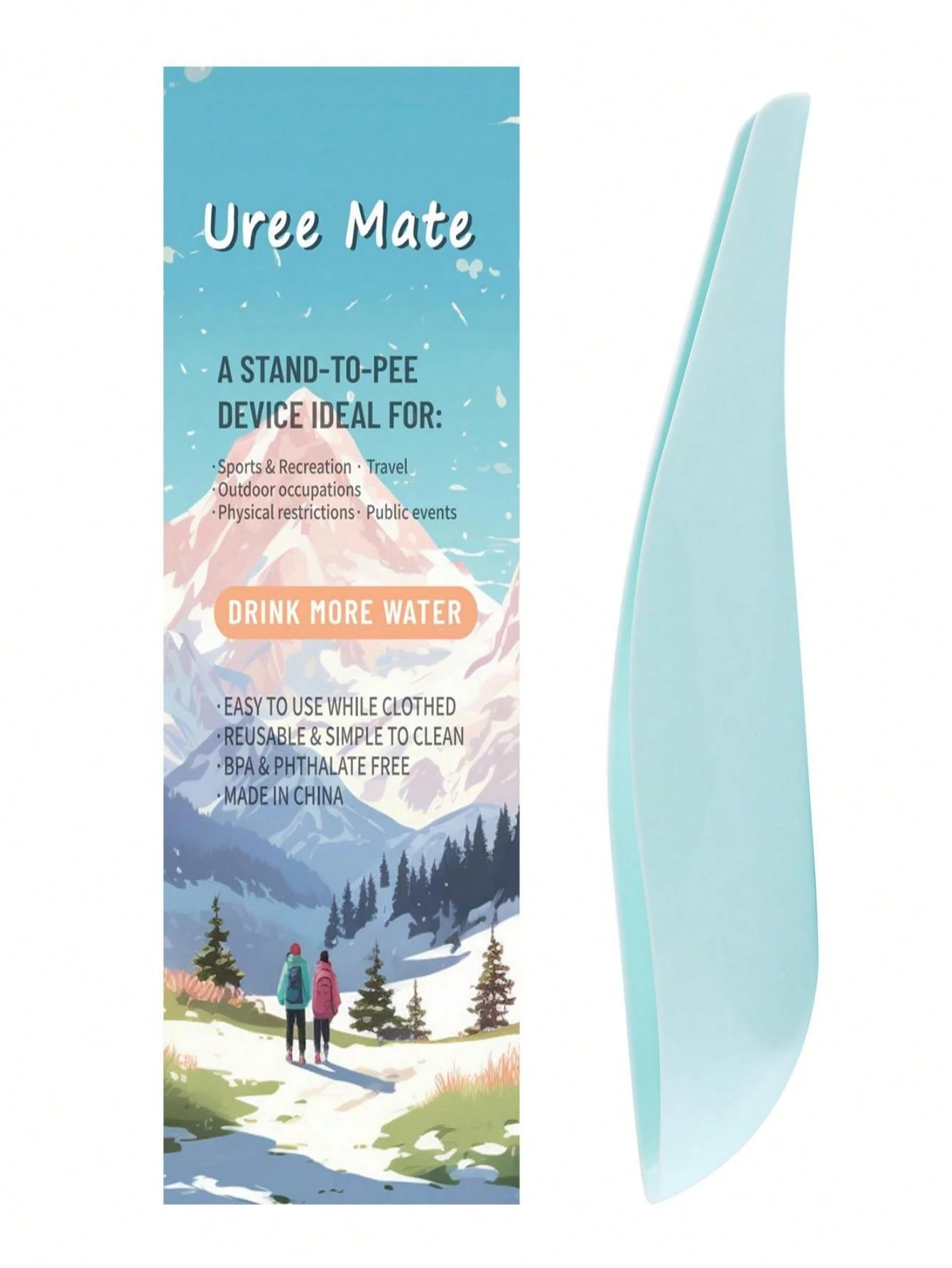 Women's Female Urinal, Portable Urinal Device For Outdoor Emergency Use ...