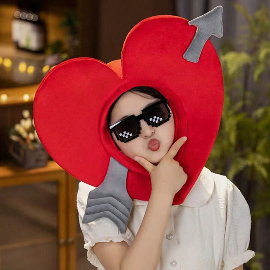 Cute And Wacky Valentine's Day Confession Love Hat Cupid One Arrow ...