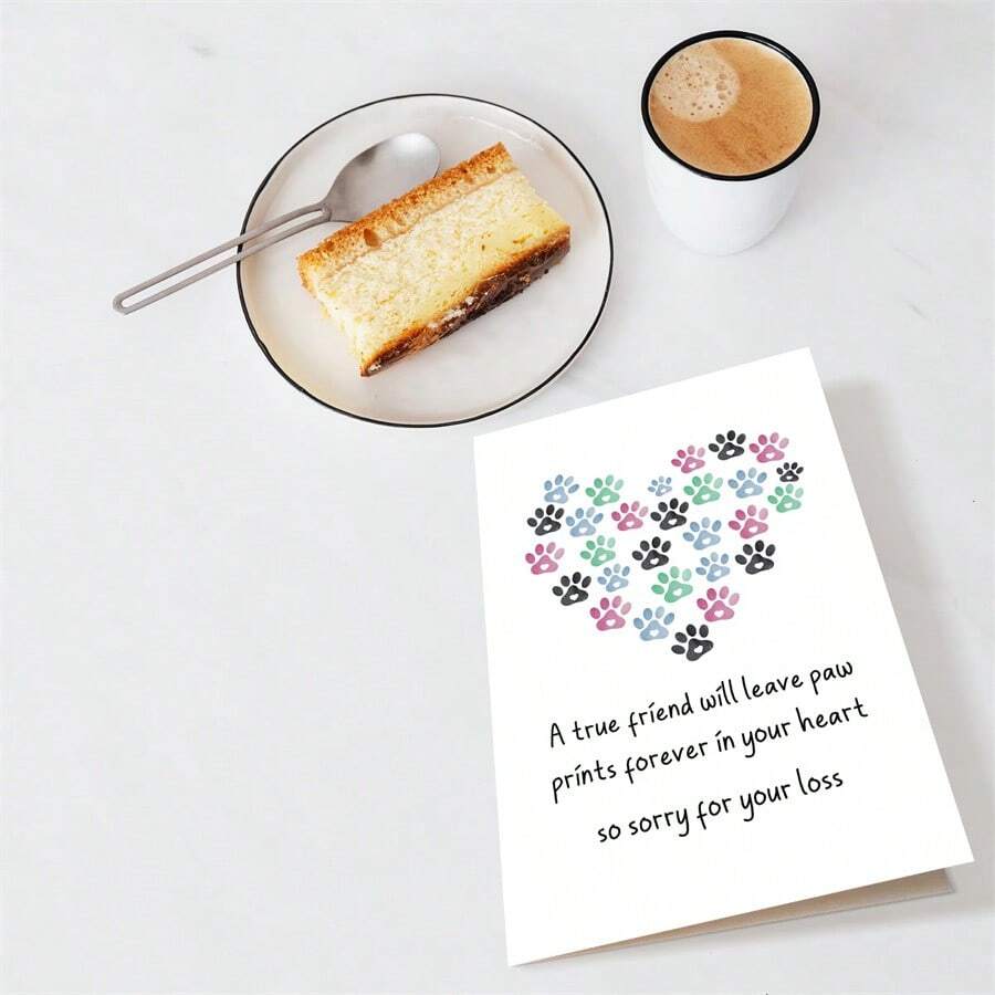 1 Peça Cartão de Simpatia pela Perda de Animais de Estimação para ...