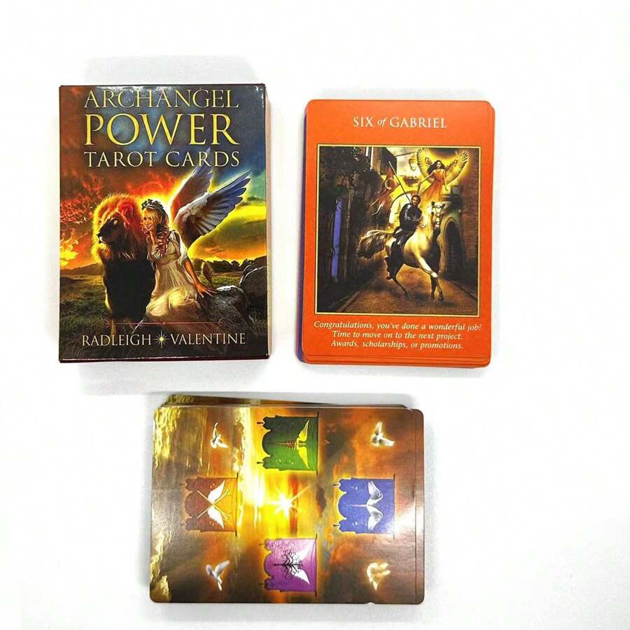 Archangel Power Tarot Cards:A 78-Card Deck To Discover The Landscape Of ...