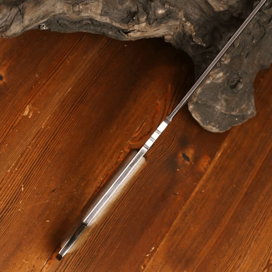 Wilderness Survival Knife Woodcutter Camping Picnic Uphill Trail Cutter ...