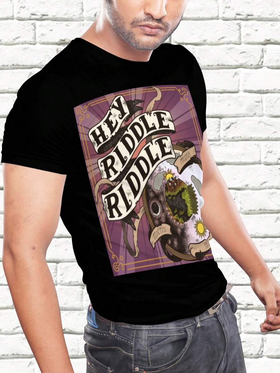 Hey Riddle Riddle Logo Men T-Mens Shirt Hey Riddle Riddle Logo Hrr ...