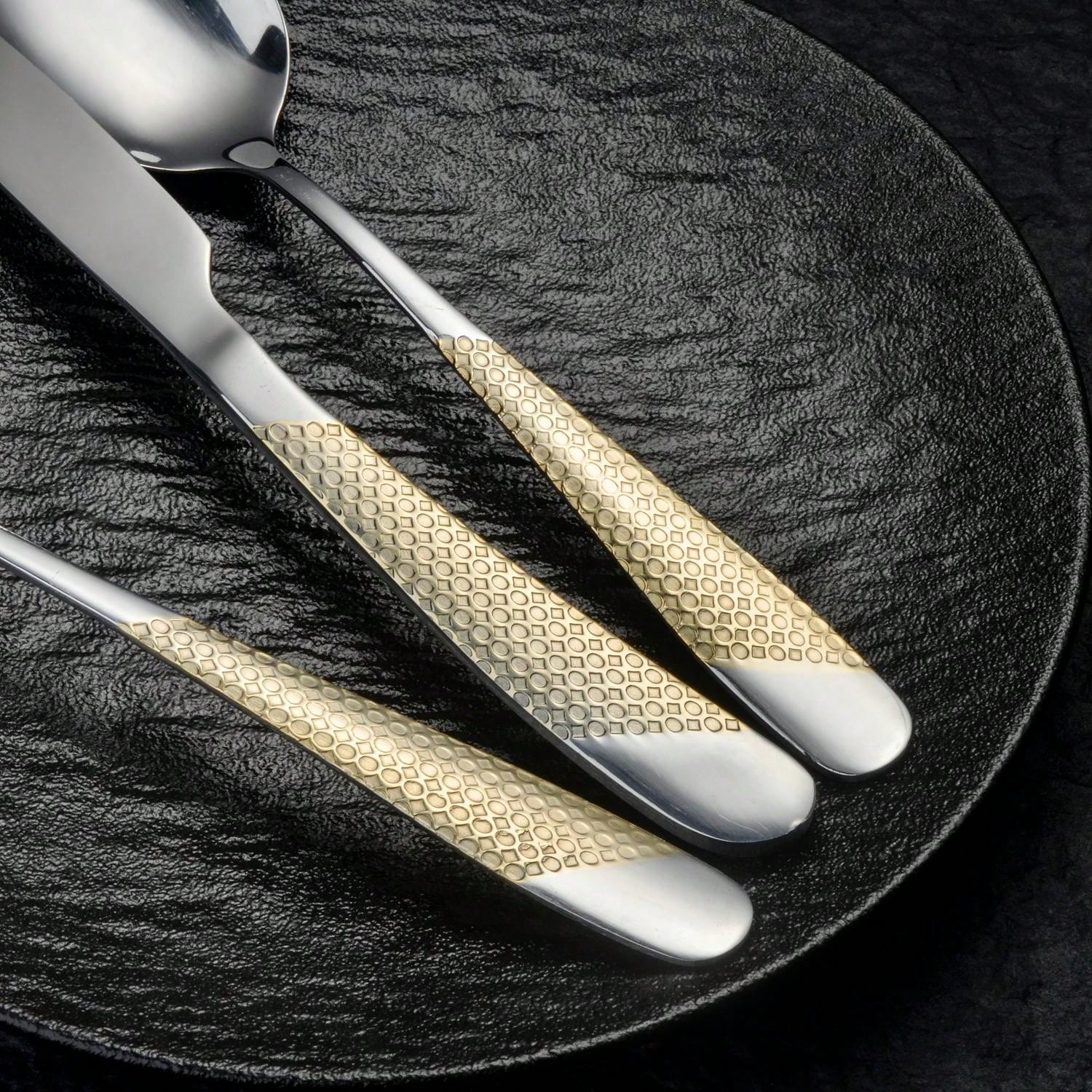 4/16/24pcs Thick Stainless Steel Flatware Set, Includes Steak Knife ...