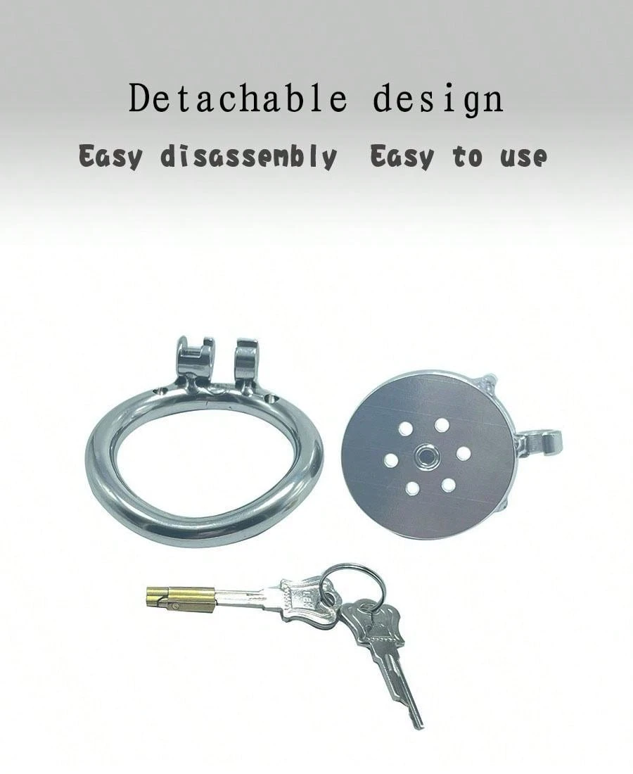 New Stainless Steel Chastity Lock For Men, Anti Infidelity Flirting ...