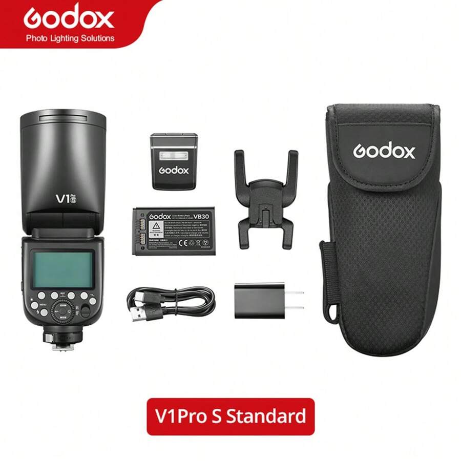 Godox Godox V1 PRO V1pro TTL Li-Ion Camera Flash Wireless Transmission Speedlite Flash For Canon ...