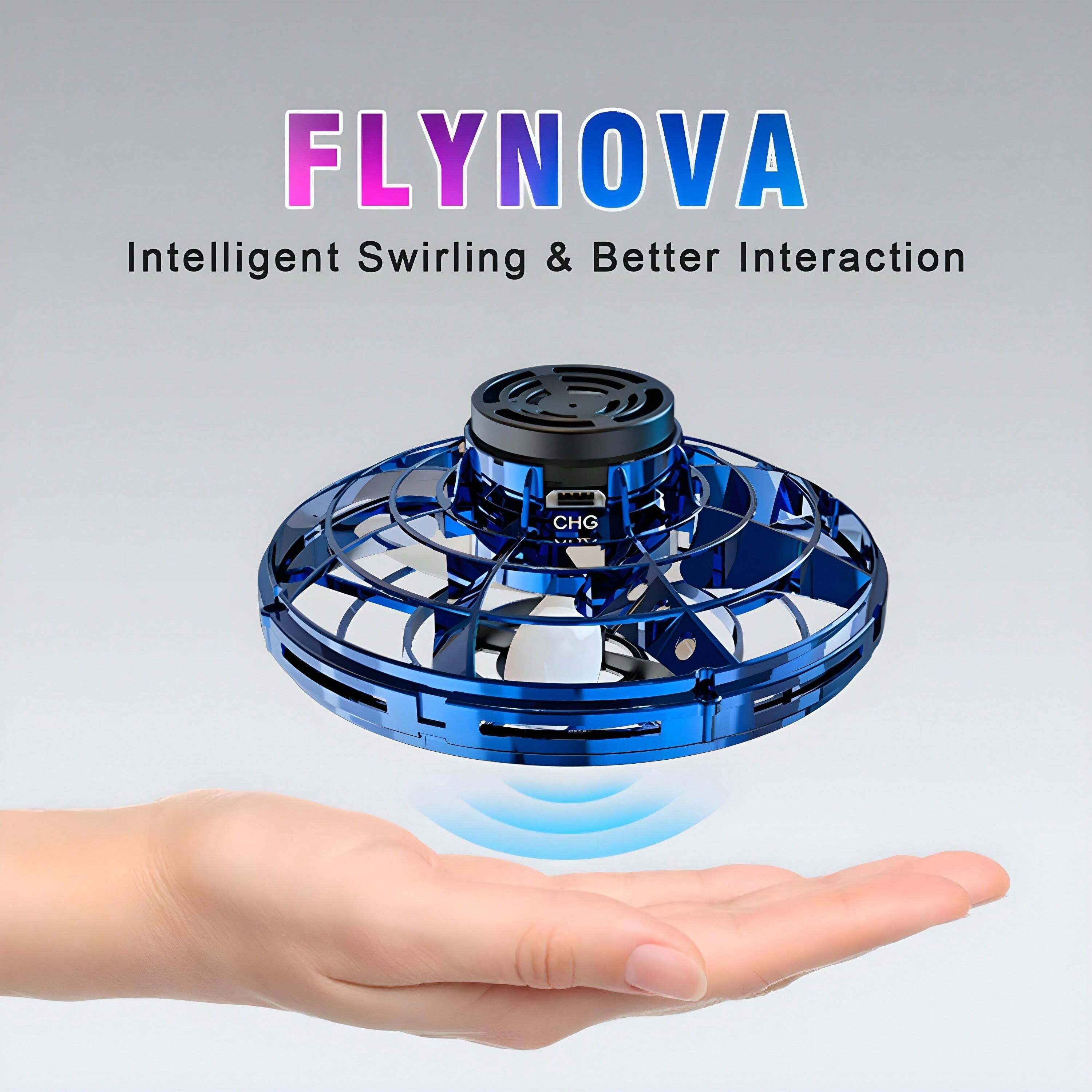 1pc Random Color Induction Flying Aircraft, Interactive UFO Direct ...