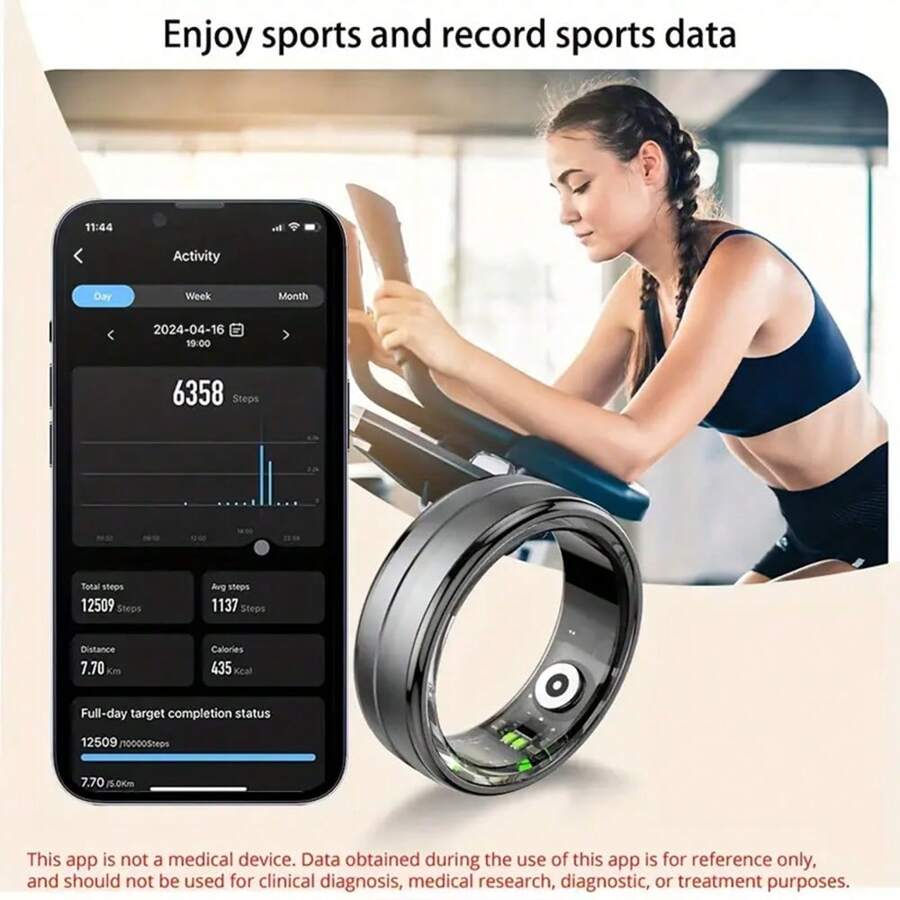 SENBONO Smart Ring Gesundheitsmanagement Ring, Schlafüberwachung ...