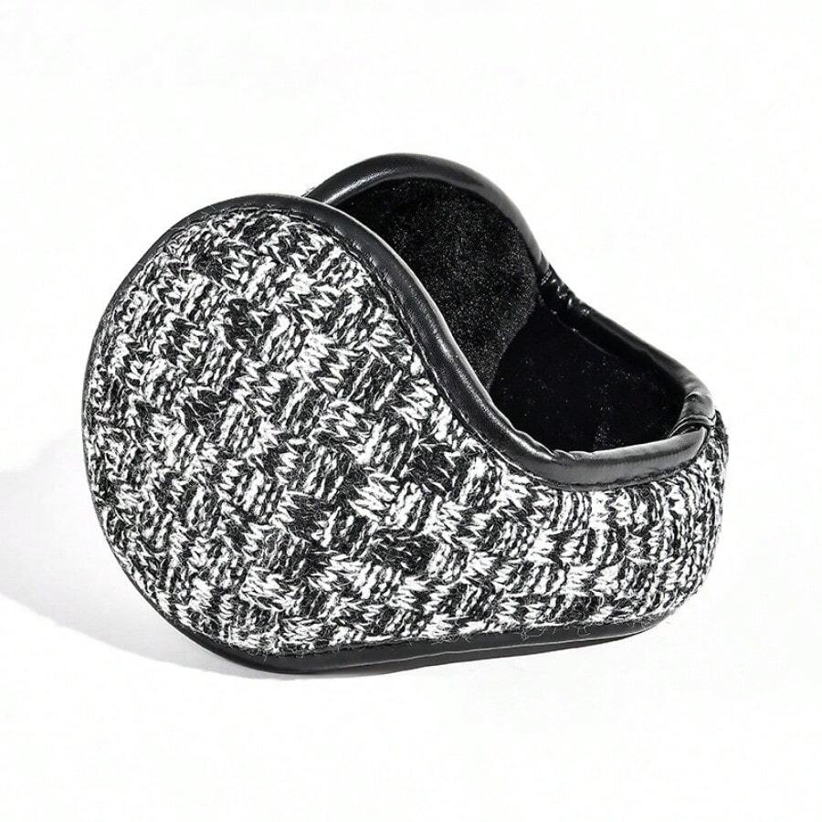 Rear-Wearing Earmuffs, Foldable Portable Storage Ear Muffs Skin ...