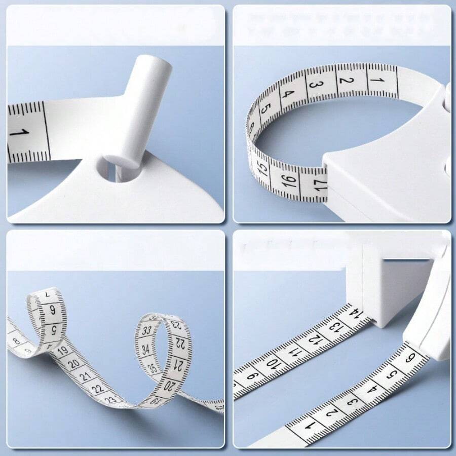 Régua de medição multifuncional, régua de três medidas, circunferência ...