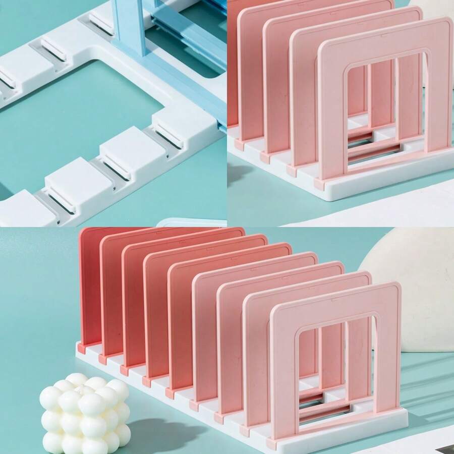 Book Stand Desk Book Holder Organizer Separator Book Reading Rack Desk ...