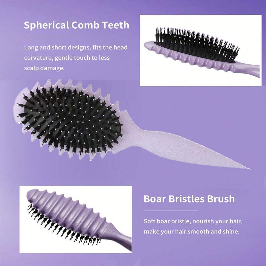 2025 New Curl Define Brush, Vented Curly Brush Curl Define Comb, Vented ...