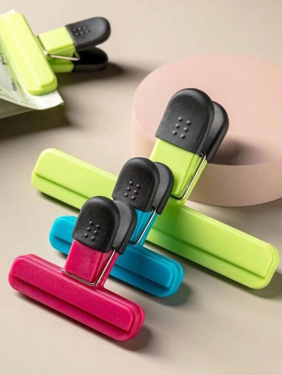 2pcs T-Shaped Multi-Function Plastic Clips, Large Size Food Seal Clips ...