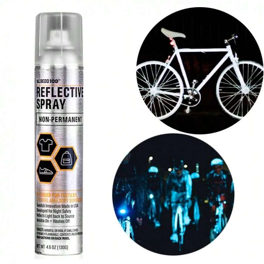 SPRAY REFLETIVO ALBEDO 100 REFLETE A LUZ PARA ESPORTES NOTURNOS 130 G ...