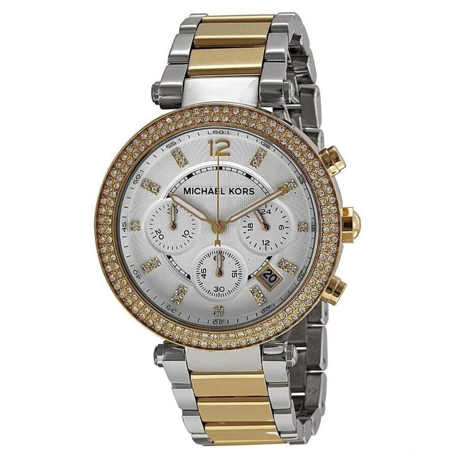 Michael Kors Michael Kors Women's MK5626 Parker Chronograph Crystal Two ...