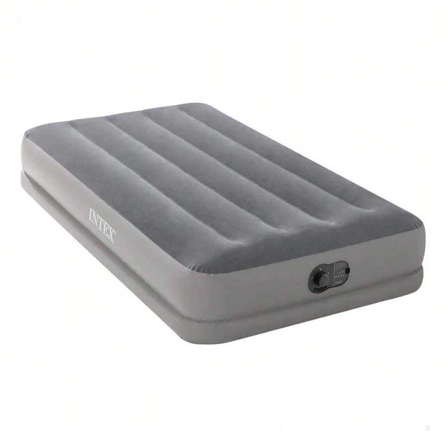 Intex Dura Beam Prestige Standard Single Inflatable Mattress With USB ...