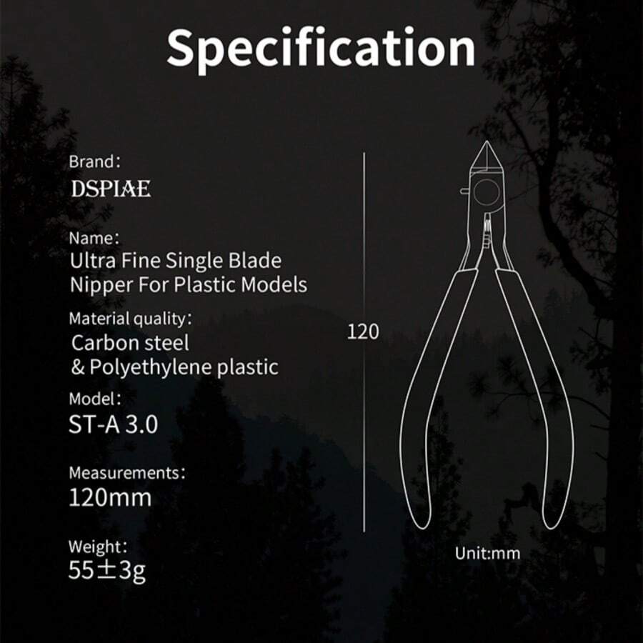 DSPIAE New ST-A Single Blade Nipper 3.0 Hand Tools Pliers ...