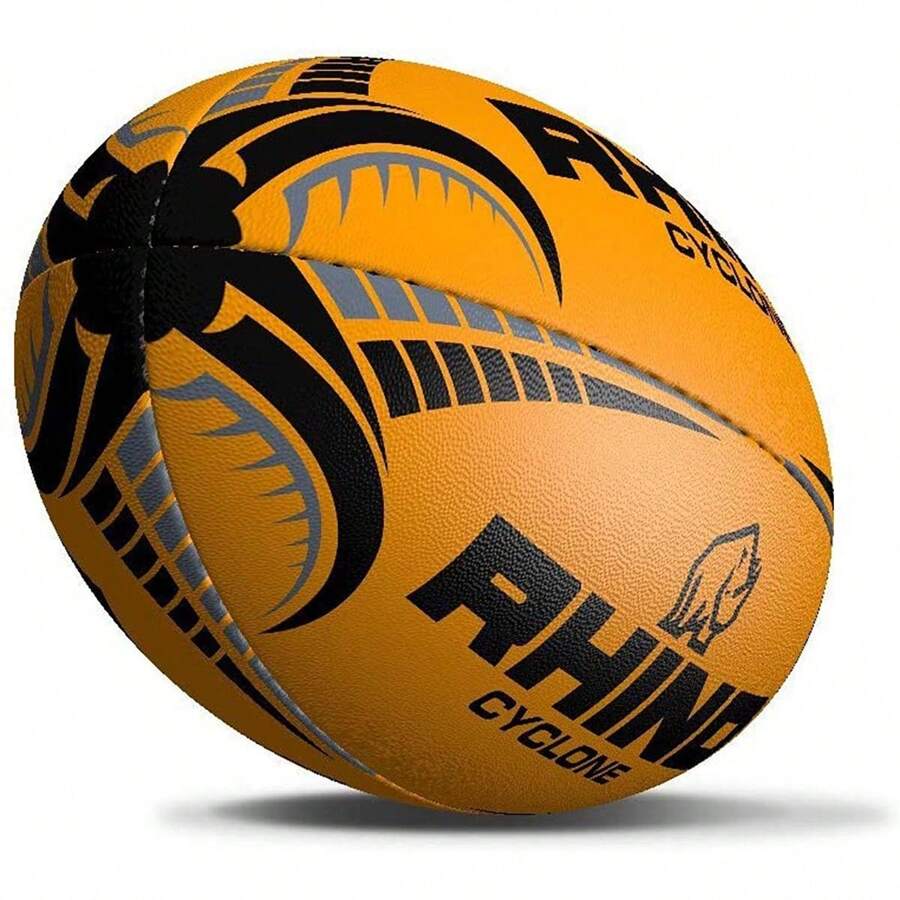 RHINO Cyclone Rugby Ball (Fluorescent Orange) | SHEIN USA