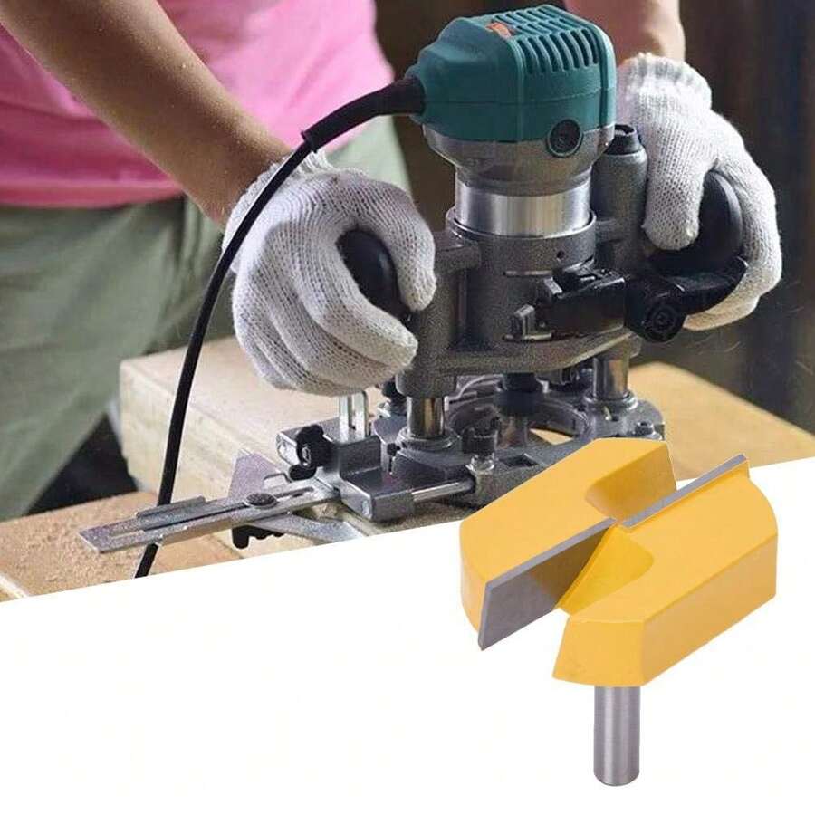 8mm Shank Milling Cutter, 8x57mm Bottom Cleaning Planing Surface ...