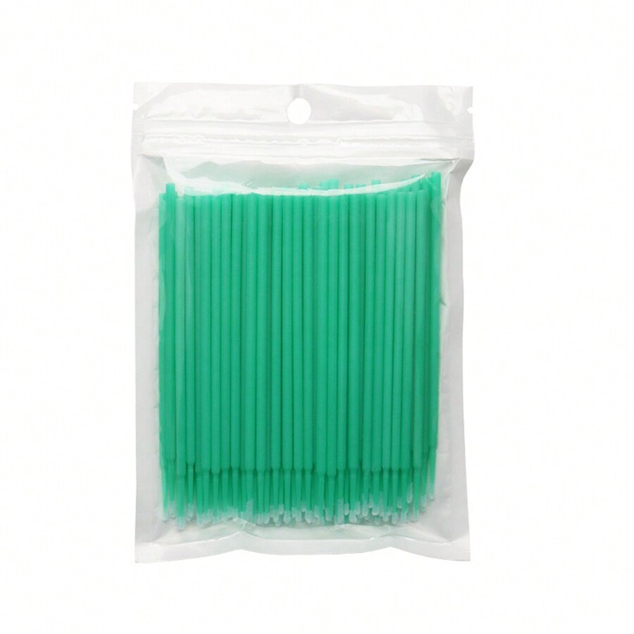 100pcs/Lot Disposable Soft Swab Eyelash Extension Microbrush ...