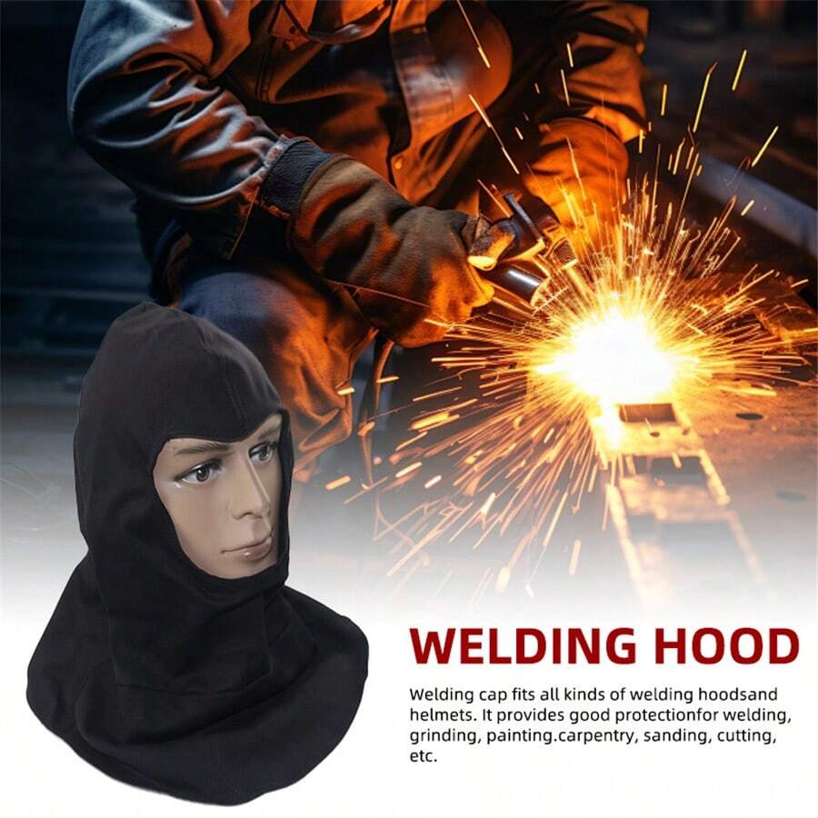 The New Sputtering Spark Flame Retardant Soft Cloth Welding Mask Is ...