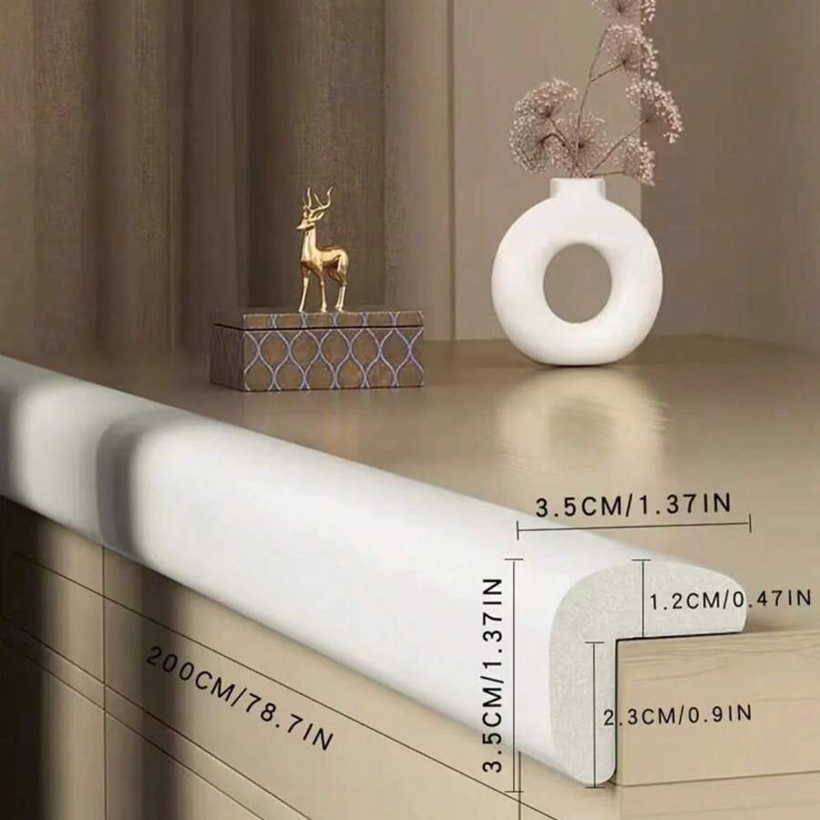 2-Meter Baby Anti-Collision Strip, Baby Table Corner Protector, Child ...