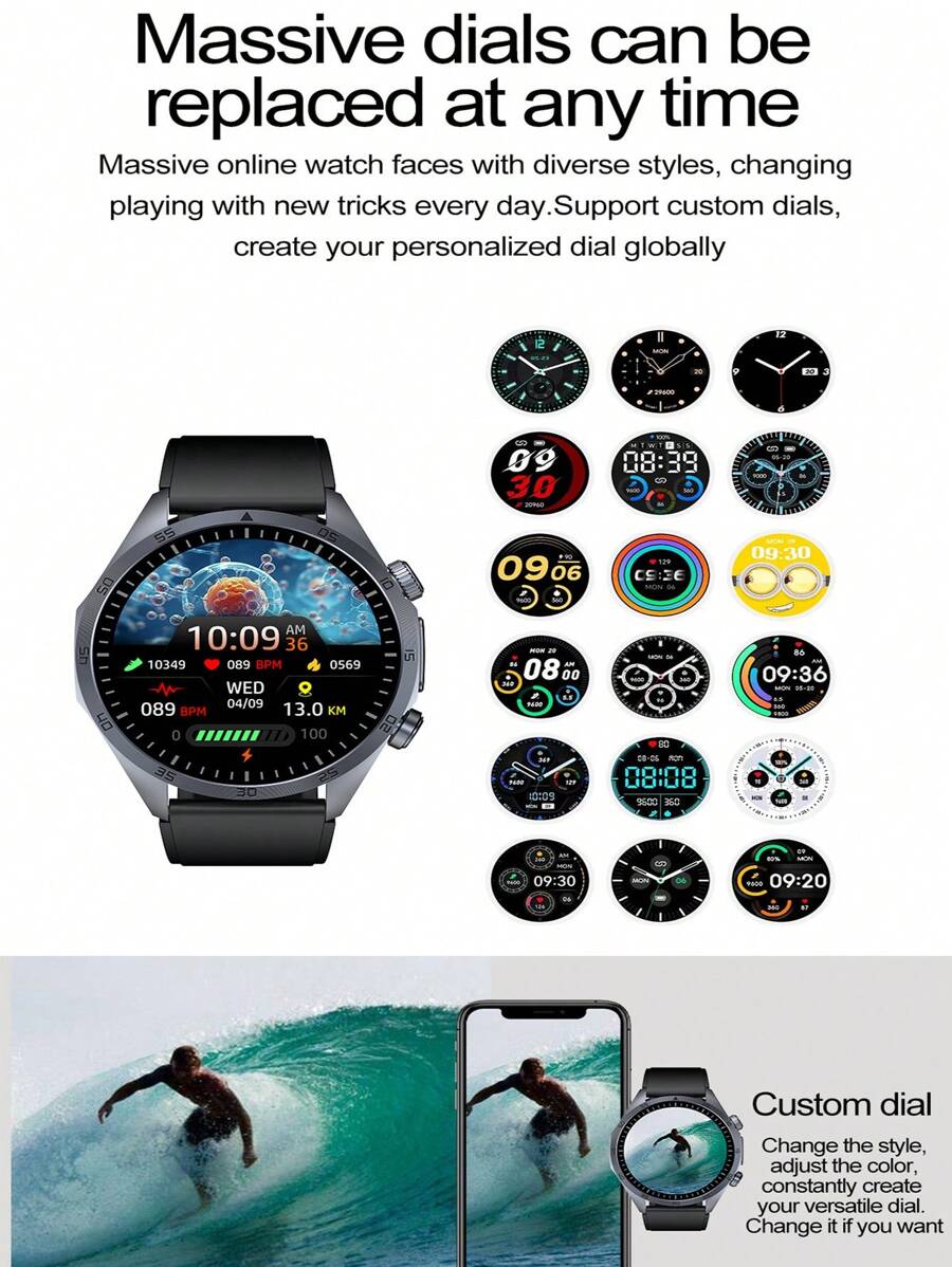New Arrival Cross-Border Smart Watch TK29 Monitoring Blood Sugar, Uric ...