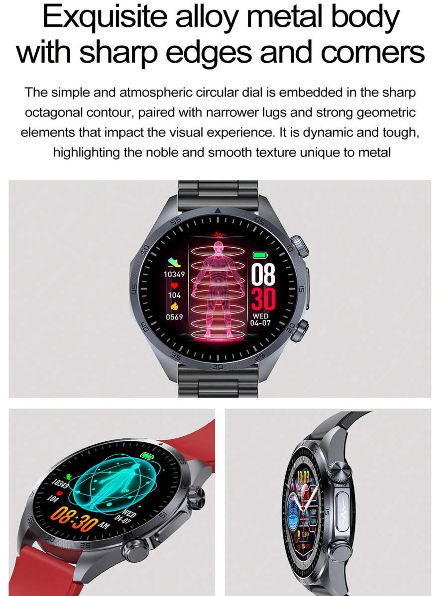 Nowość Cross-Border Smart Watch TK29 Monitorujący poziom cukru we krwi ...