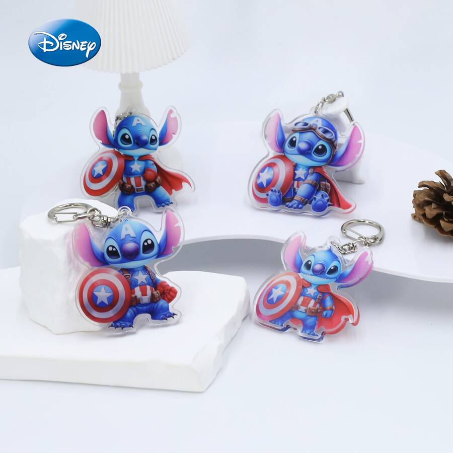 Disney Lilo & Stitch Keychain Set, Cute Cartoon Figure Stitch, Best ...