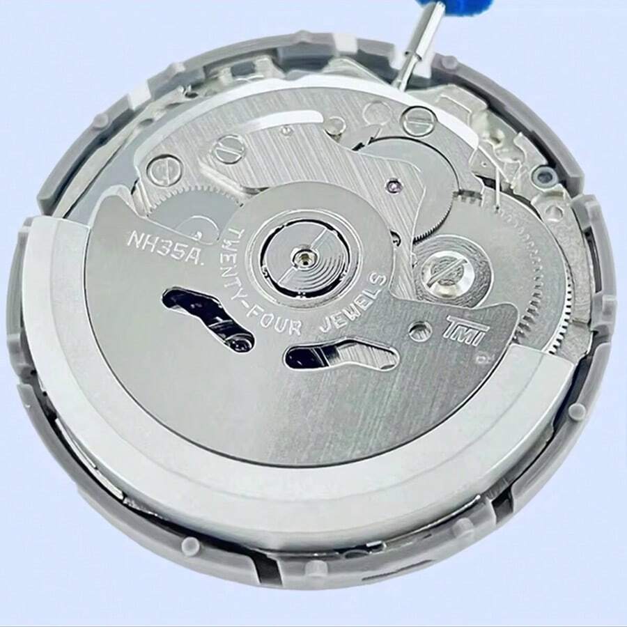 Japanisches Originalwerk NH35 automatischer mechanischer Uhrwerksatz mit hoher Genauigkeit, 24 ...