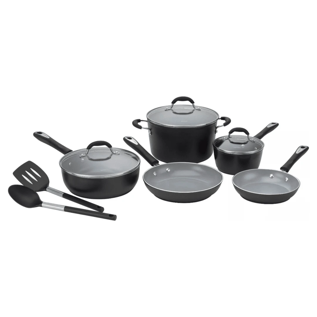 10 Piece Cookware Set - Gray | SHEIN USA