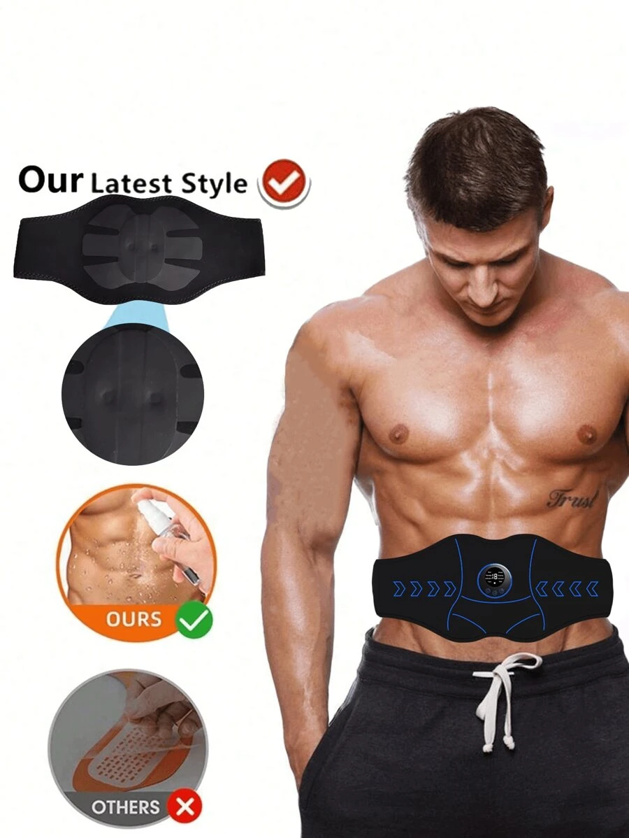 Electric Waist Massager, Exercise Waist Belt , Portable Body Massager ...
