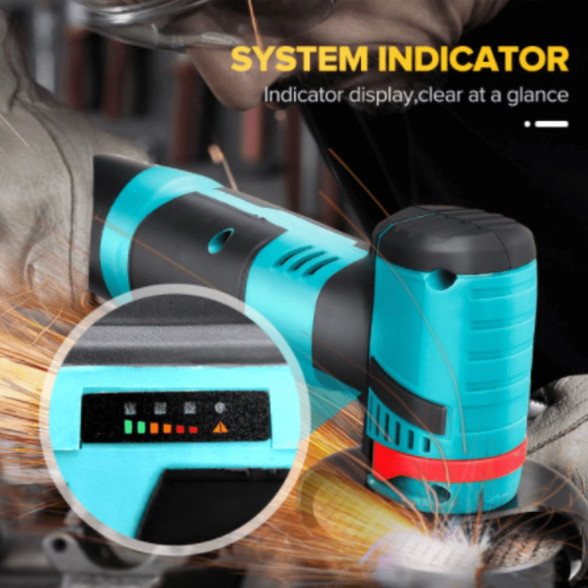 Rechargeable Mini Angle Grinder Lithium Electric Angle Grinder ...