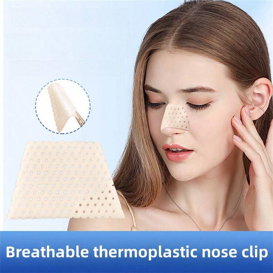 High Bridge Nose Clip Thermal Plastic Nose Shaper, Self-Capture Molding ...